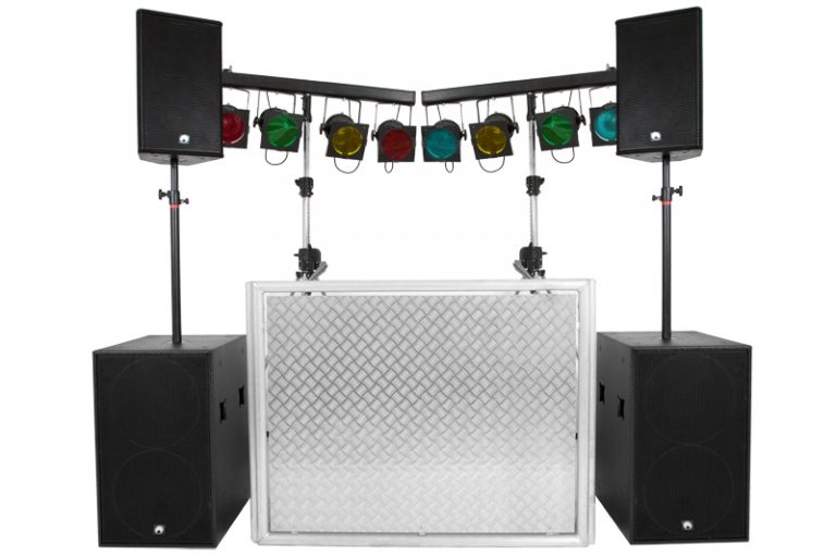 Complete DJ-sets huurt u bij DJ Totaal